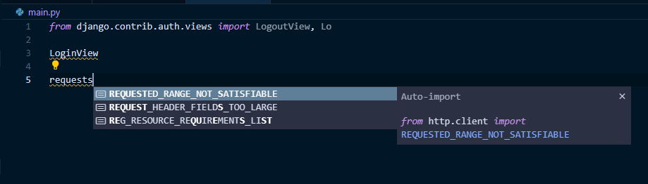 No Suggestions Or Auto Import With Pass Lib · Issue 1288 · Microsoft Pylance Release · Github
