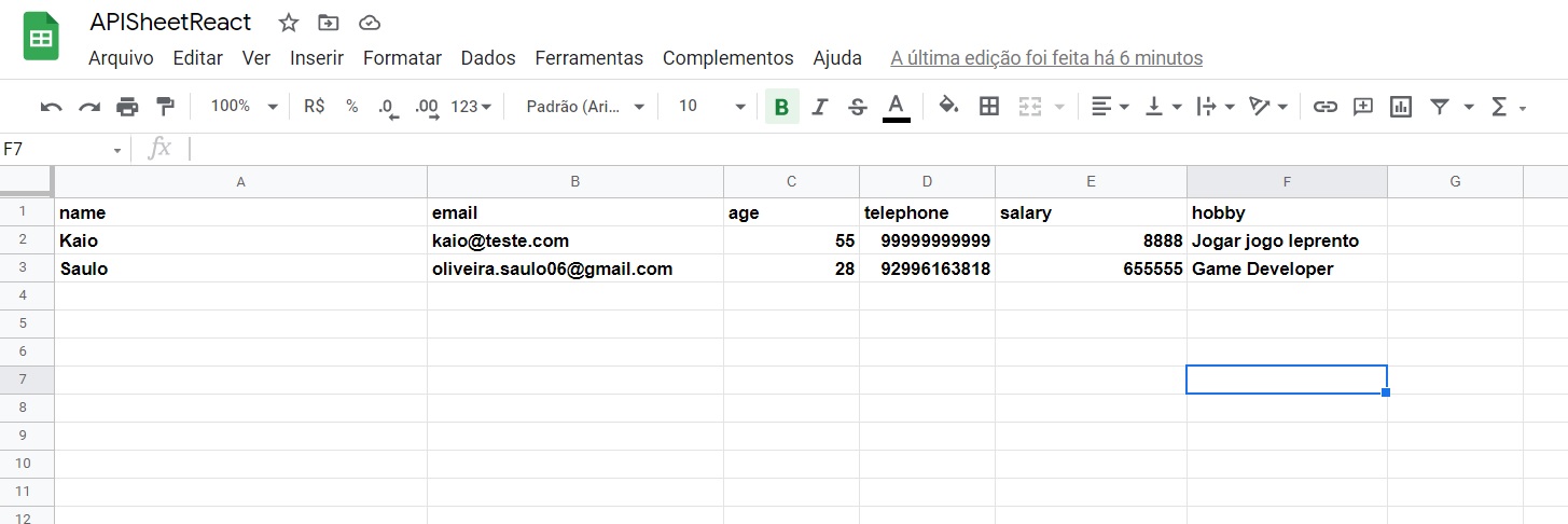 GitHub - LeprosBr/react-google-sheets