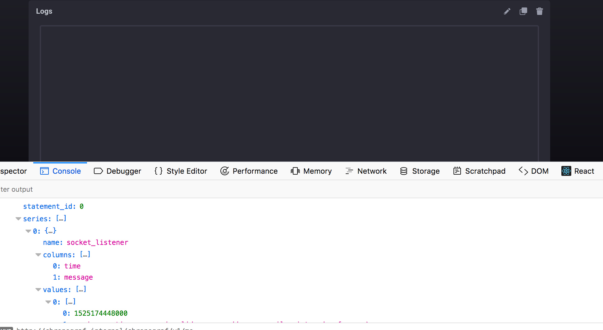 Table not rendering data · Issue #3340 · influxdata/chronograf · GitHub