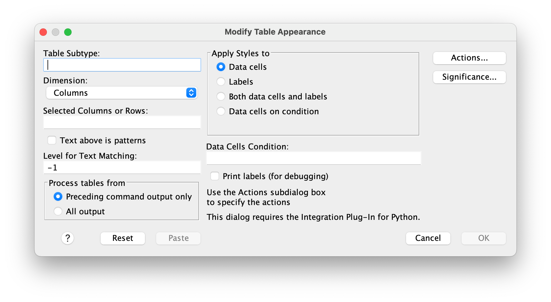 GitHub IBMPredictiveAnalytics SPSSINC MODIFY TABLES Modify The Appearance Of Pivot Tables 