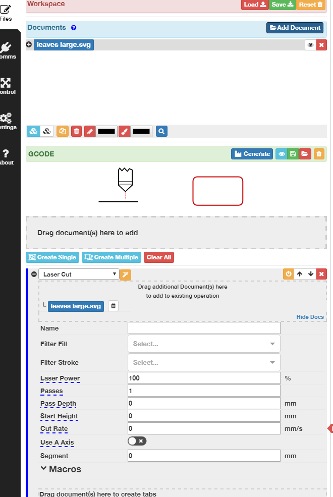 Laserweb _ New UI proposal · Issue #464 · LaserWeb/LaserWeb4 · GitHub