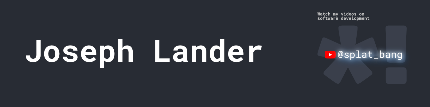 josephclander (Joseph Lander) · GitHub