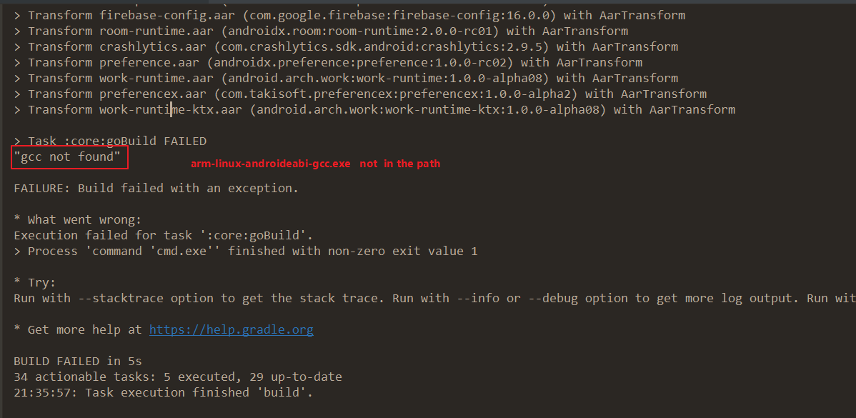 Build Failed · Issue #1964 · shadowsocks/shadowsocks-android · GitHub