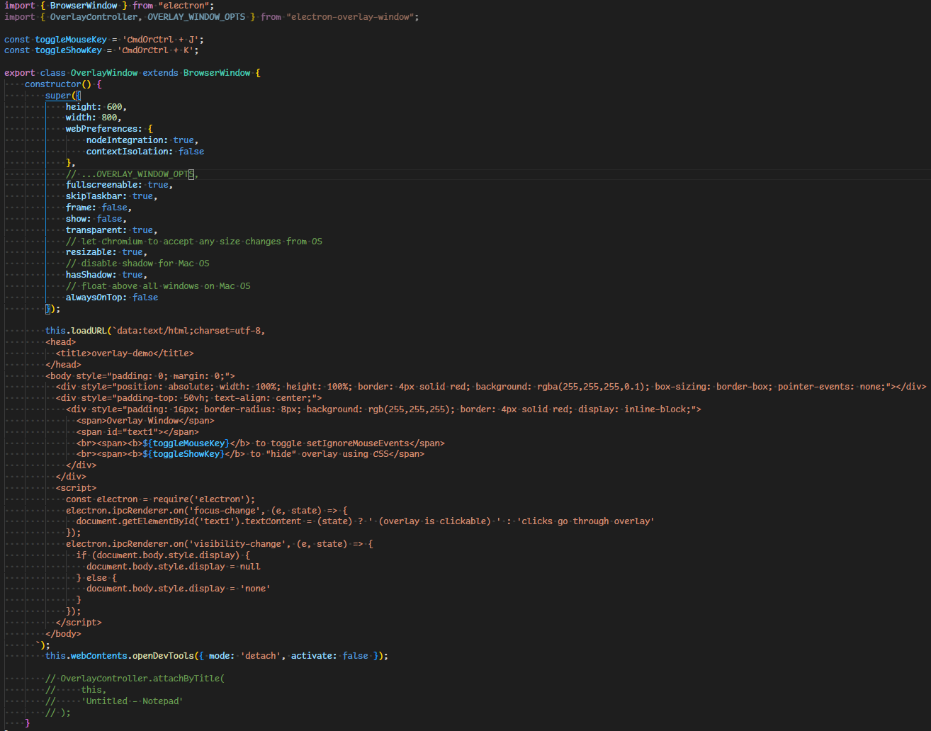 Error When Using electron-overlay-window · Issue #32 · SnosMe/electron-overlay-window · GitHub