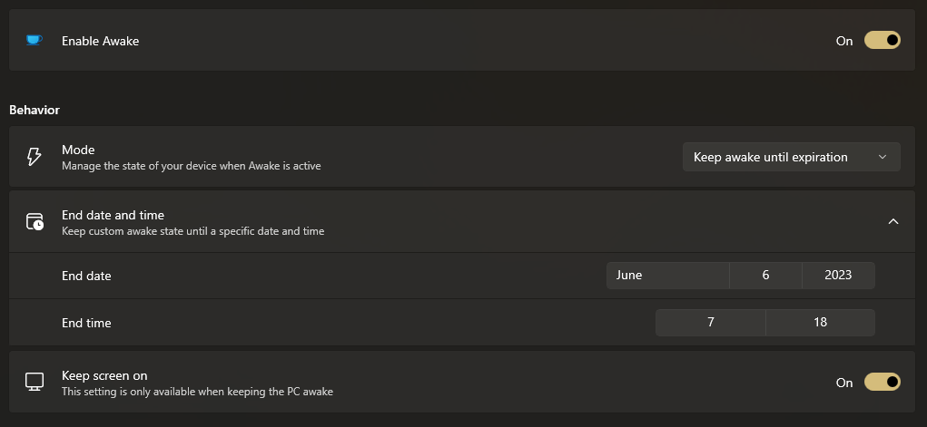 Awake module: active until expiration date should not be in the past · Issue #27474 · microsoft ...