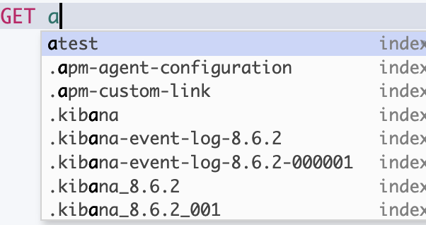 Autocomplete does not suggest index/alias names in dev tools on Windows · Issue #151032 ...