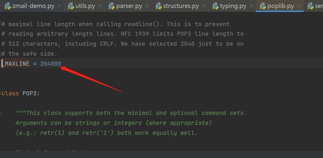 报错！！poplib.error_proto: line too long · Issue #1 · zhangyunhao116/zmail_demos · GitHub