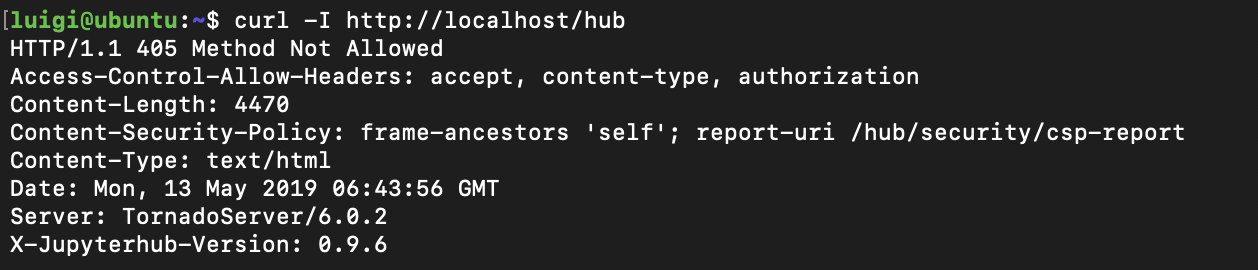 '405 method not allowed' with tljh on vm · Issue #323 · jupyterhub/the-littlest-jupyterhub · GitHub