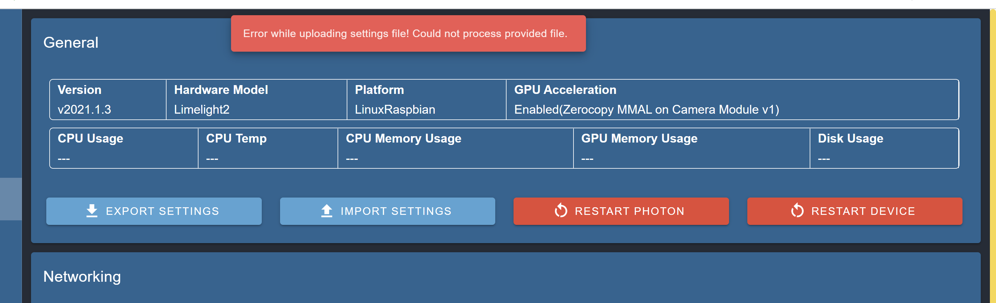 Limelight Install · Issue #355 · PhotonVision/photonvision · GitHub