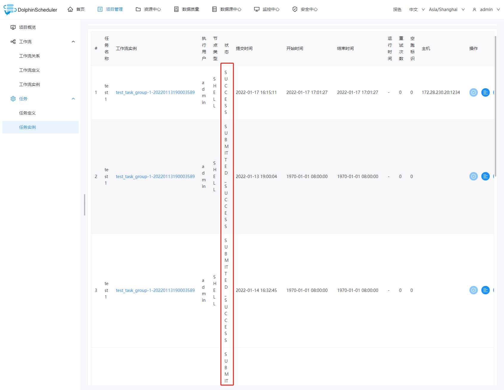 [Bug][UI Next][V1.0.0-Alpha] The status field of the task instance page does not support Chinese ...