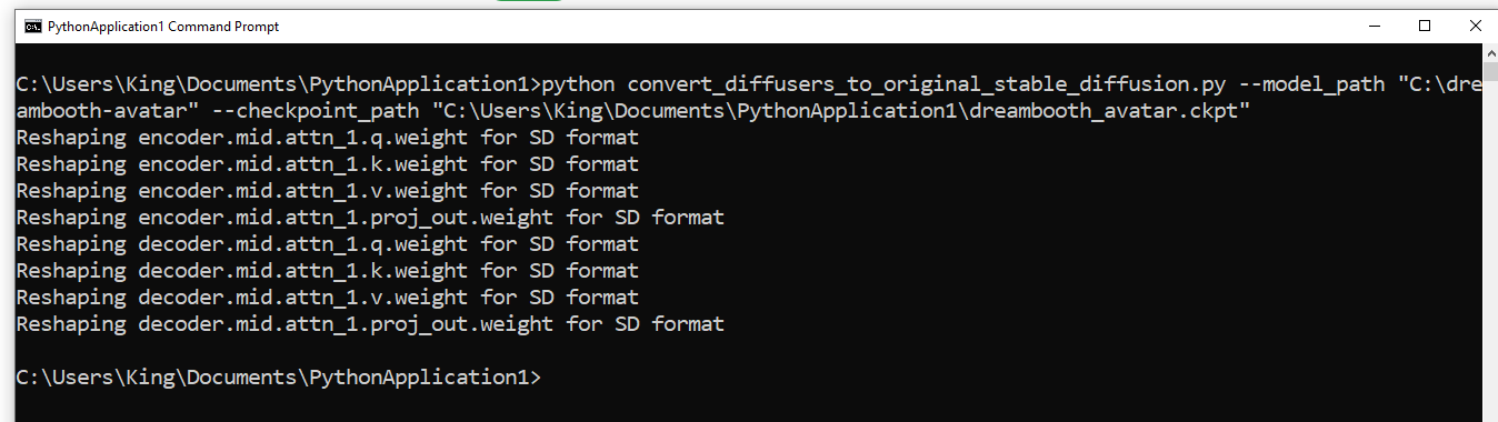  Bug Generated Ckpt From Weights Not Loadable To The Web Ui Issue 6175 AUTOMATIC1111 