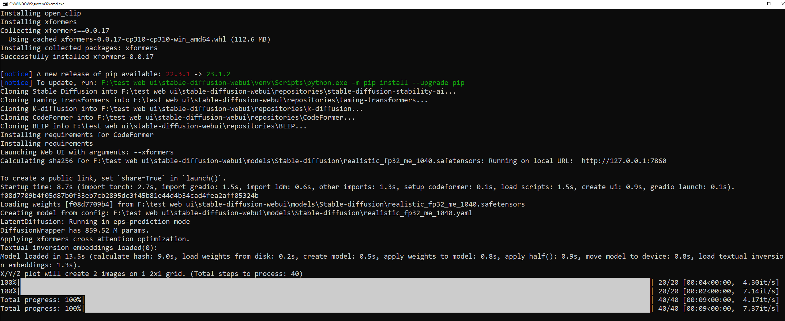[Bug]: x/y/z Checkpoint Comparison is broken · Issue #10424 · AUTOMATIC1111/stable-diffusion ...