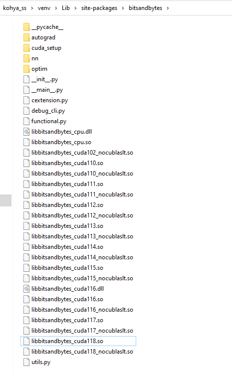 Adamw8 Bit And Lion8bit Not Working Cudasetup Warning Libcudartso Not Found In Any 