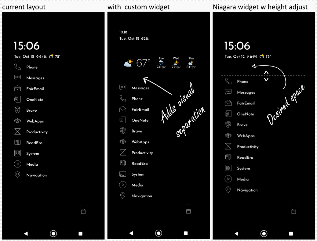 [Request] Ability to vertically resize built-in Niagara widget, for ...