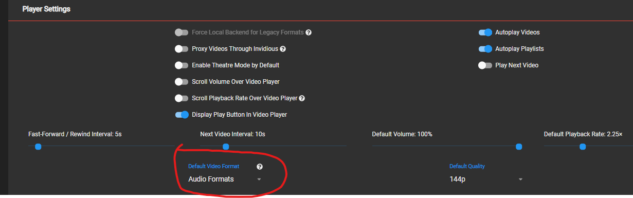 Feature Request: Audio Only Mode?? · Issue #401 · FreeTubeApp/FreeTube · GitHub