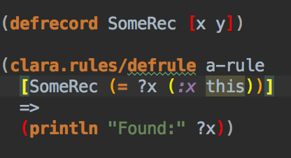 [Clara] `this` reserved word marked as incorrect in clara syntax highlighting. · Issue #1946 ...