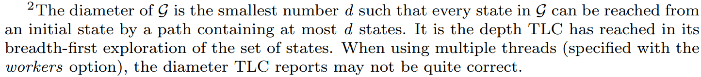 Is it possible to get the minimal diameter of all threads? · Issue #738 · tlaplus/tlaplus · GitHub