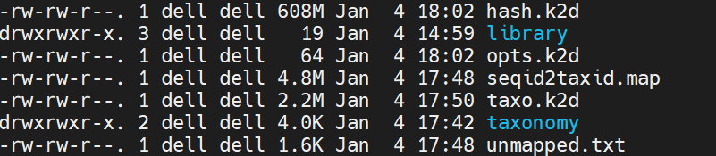 Error reading in hash table · Issue #184 · DerrickWood/kraken2 · GitHub