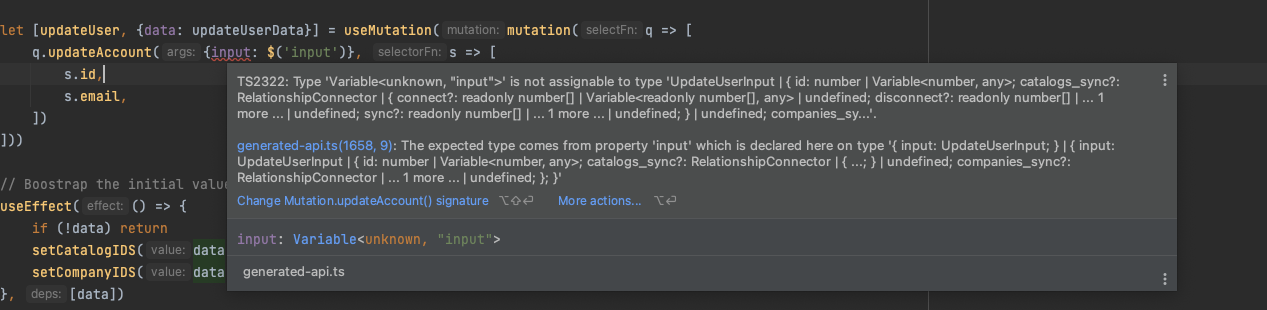 Object Variable Type · Issue #33 · typed-graphql-builder/typed-graphql-builder · GitHub