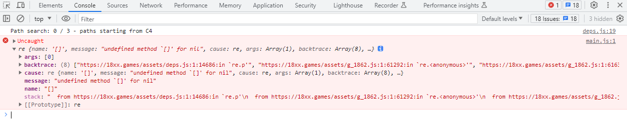 1862 Auto Routing Fails When Running Freight Trains · Issue 9627 · Tobymao18xx · Github