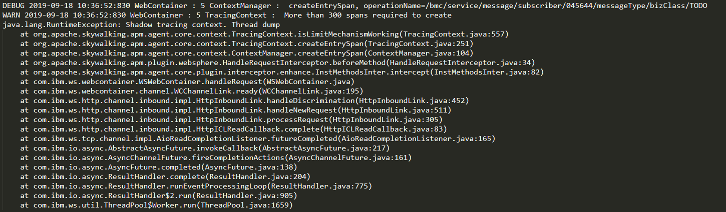 intercept failure java.lang.NullPointerException · Issue #3484 · apache/skywalking · GitHub