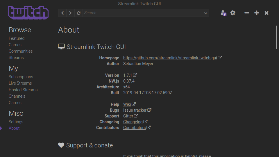 Linux Mint 18.3 - Error:Couldn't launch the stream. Unexpected version check output [SOLVED ...