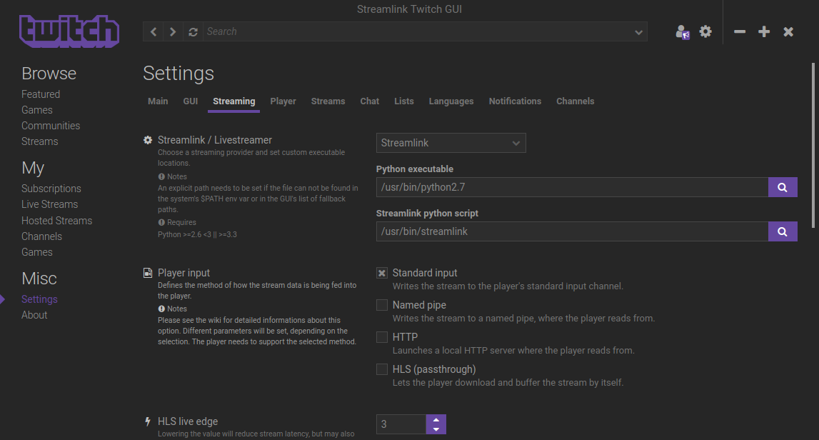 Linux Mint 18.3 - Error:Couldn't launch the stream. Unexpected version check output [SOLVED ...