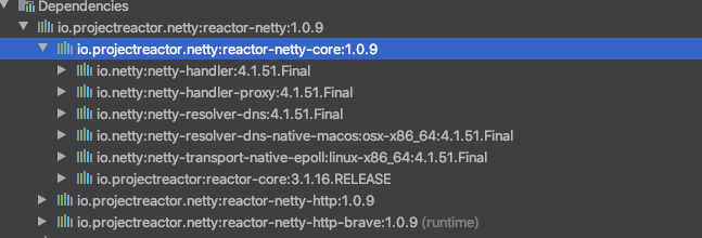 Why is reactor netty 1.0.9 introduced and the reactor core version used is 3.1.16 instead of 3.4 ...