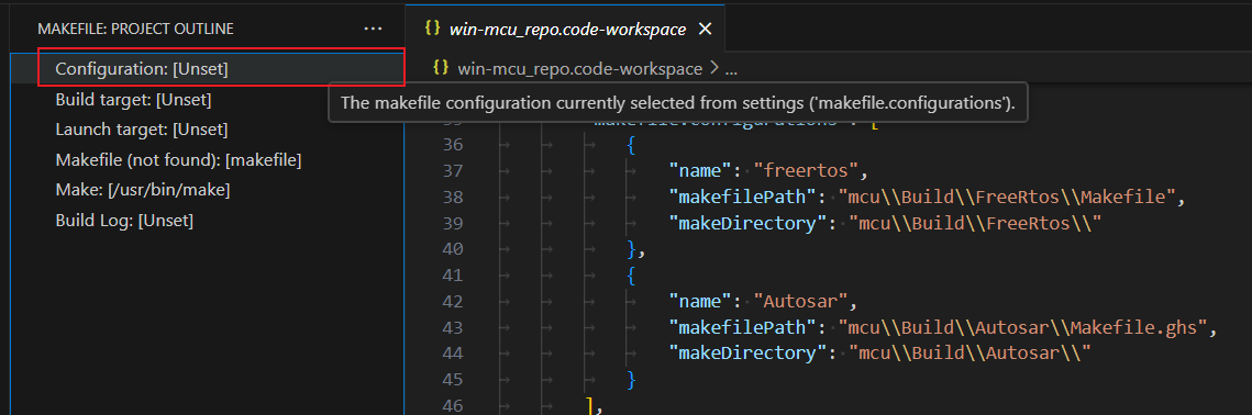 Makefile-tools setting in "folder" level not taking effect · Issue #488 · microsoft/vscode ...