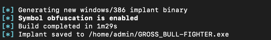 Implant isn't working in Dell · Issue #981 · BishopFox/sliver · GitHub