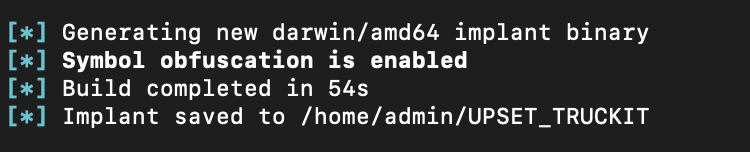 I can't seem to make a darwin / mac binary · Issue #988 · BishopFox/sliver · GitHub