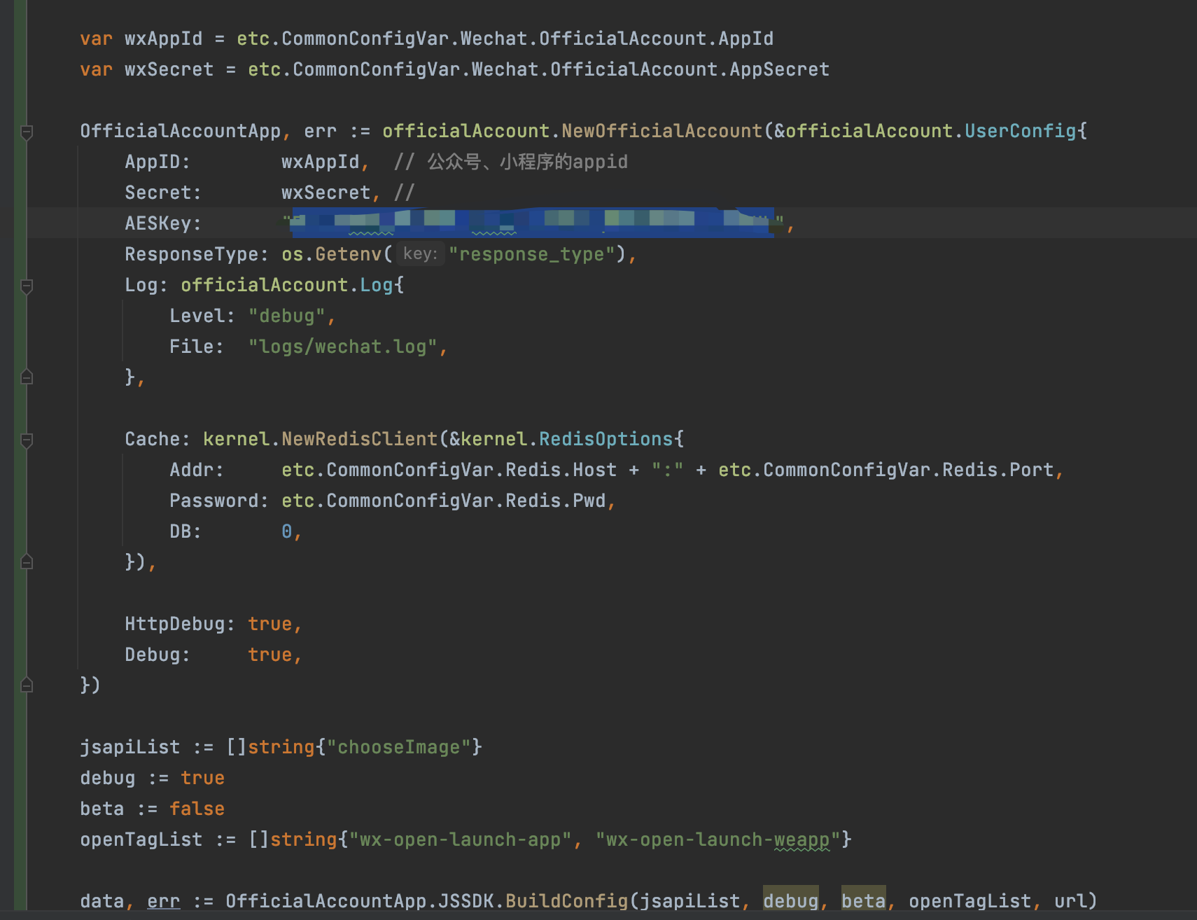 生成JSSDK参数报错 · Issue #173 · ArtisanCloud/PowerWeChat · GitHub