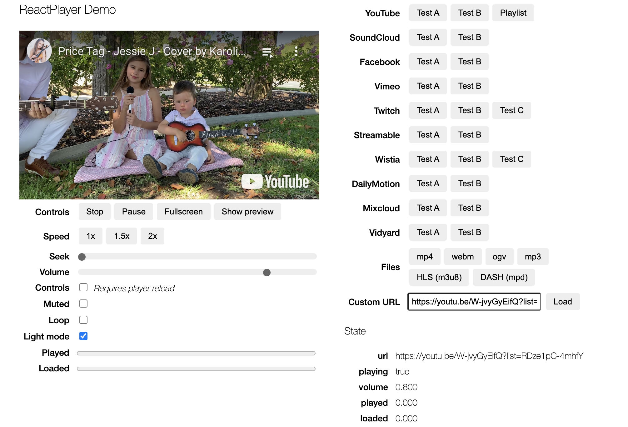 React Playing is playing another video other than the requested video · Issue #1150 · cookpete ...
