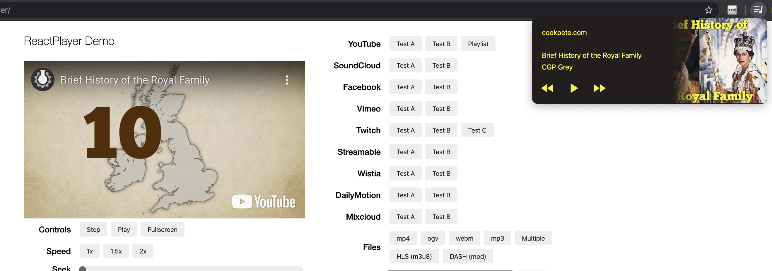 Enhancement: Add Media Session API · Issue #776 · cookpete/react-player · GitHub