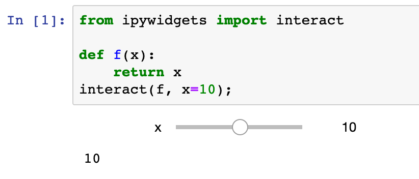 return value doesn't show · Issue #2589 · jupyter-widgets/ipywidgets ...