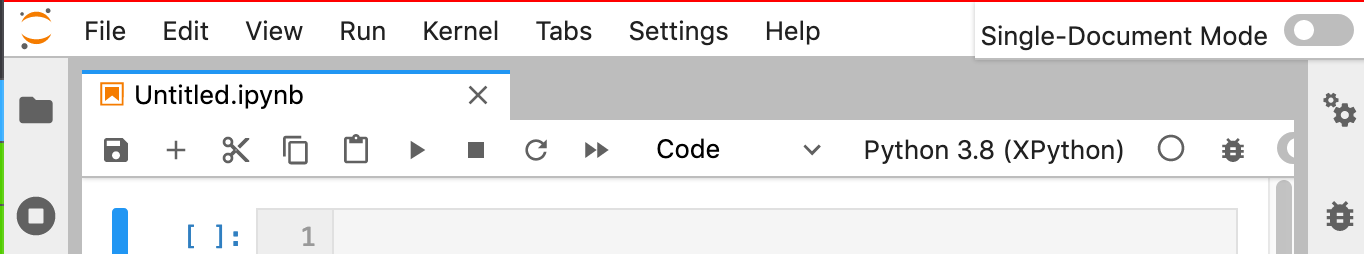 Better Affordance Discoverability For Single Document Mode · Issue 8292 · Jupyterlab Jupyterlab