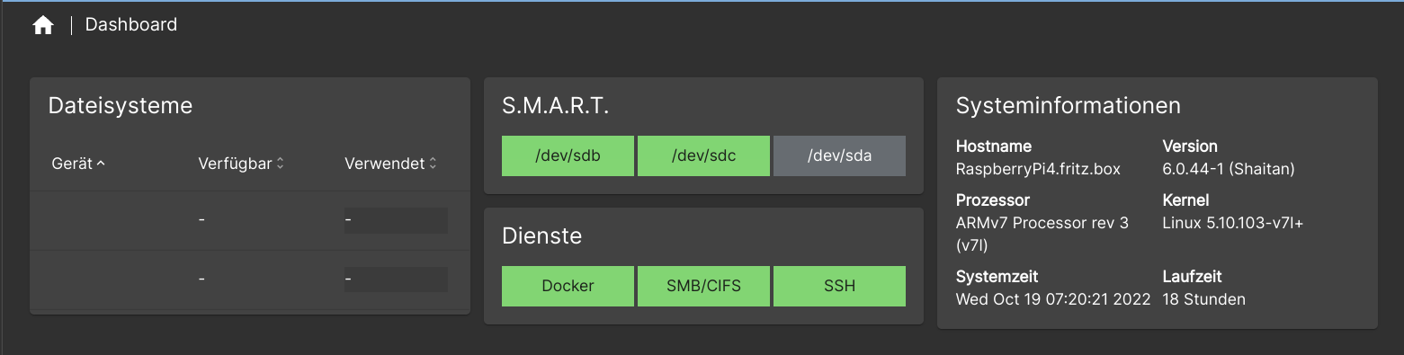 BTRFS filesystem is missing · Issue #1408 · openmediavault/openmediavault · GitHub
