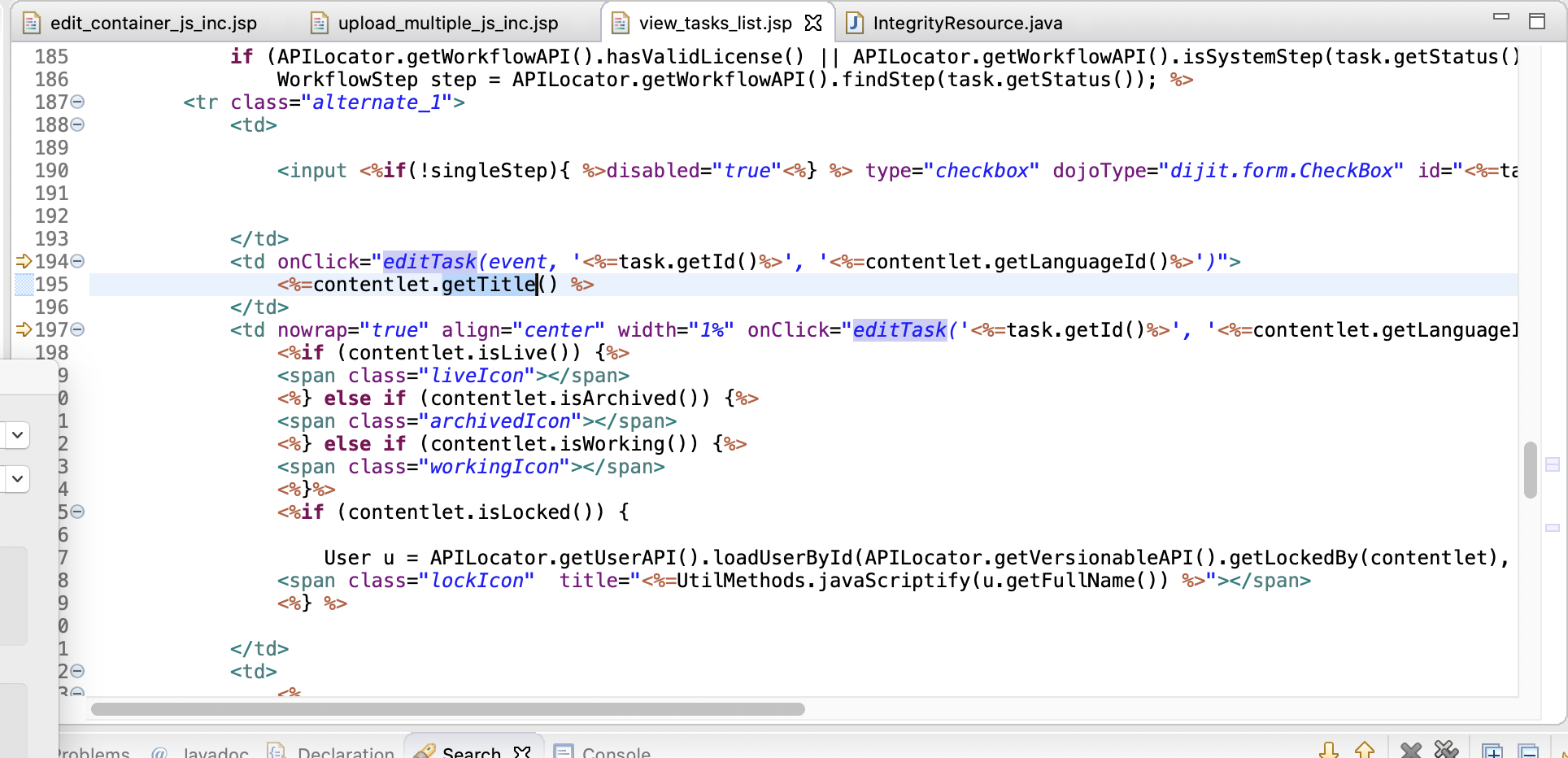 Stored XSS in view_tasks_list.jsp · Issue #19345 · dotCMS/core · GitHub