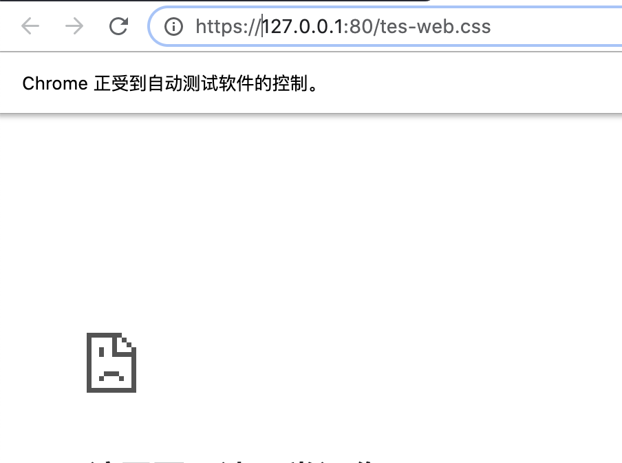 use cy.visit('/')，However, the console displays "failed to load resource: Net:: err"_ EMPTY ...