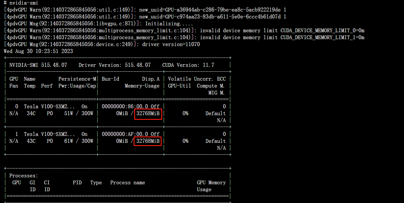 The limitation of vgpu memory using by resource volcano.sh/vgpu-memory-percentage is not useful ...