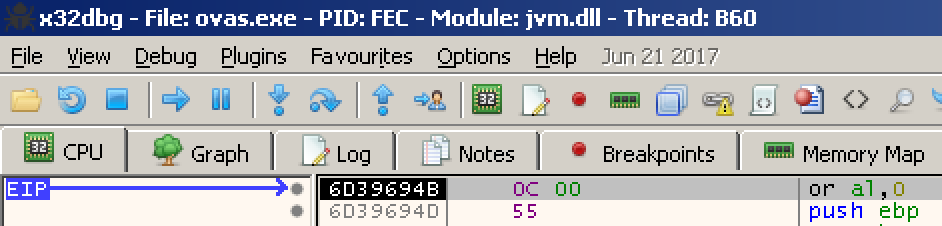 Either breakpoint or EIP acting weirdly · Issue #1630 · x64dbg/x64dbg ...