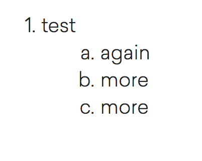 Incorrect numbered list ordering when un-indent intermediate item · Issue #1508 · slab/quill ...