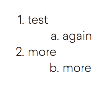 Incorrect numbered list ordering when un-indent intermediate item · Issue #1508 · slab/quill ...