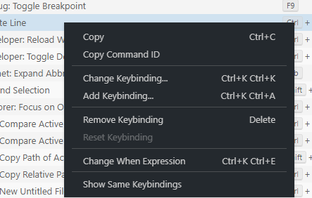 "Change keybinding" obscure keybinding rendered · Issue #119572 · microsoft/vscode · GitHub
