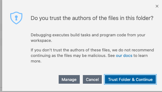 Wording: trust authors or files · Issue #122426 · microsoft/vscode · GitHub