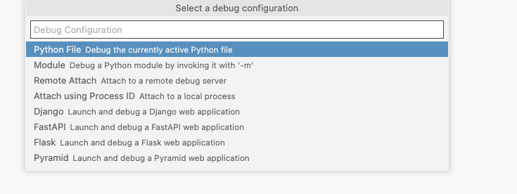Remember User Choice For No Config Debugging · Issue 16334 · Microsoftvscode Python · Github