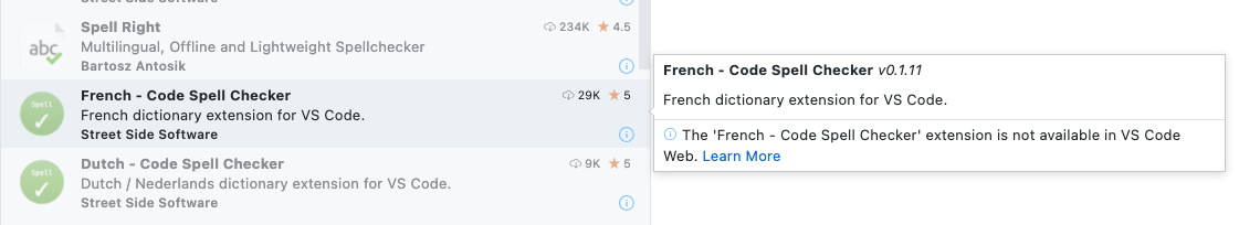 Extensions hover placement could be improved · Issue #131642 · microsoft/vscode · GitHub