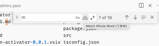 Terminal find: keyboard shortcuts not rendered on hover · Issue #148139 · microsoft/vscode · GitHub