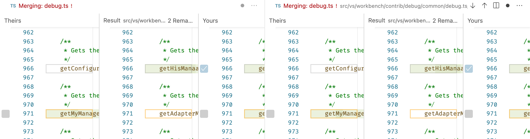 Merge Editor Remove Split Editor Button · Issue 153493 · Microsoft