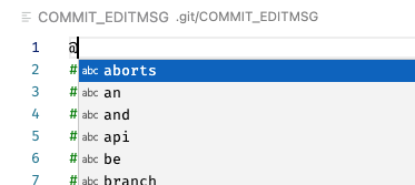 Git commit editor should support same GH PR suggestions as Git commit input box · Issue #3670 ...